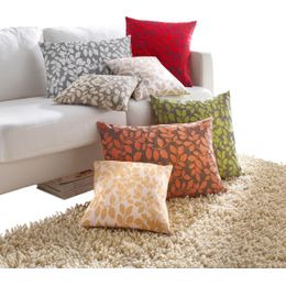 Heine Kissenh&uuml;lle, Grau, Gr. 50x50 cm, Dekokissen & H&uuml;llen, Material: Polyester