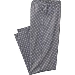WITT Damen Jerseyhose mit seitlichen Taschen, schwarz-kariert, Gr&ouml;&szlig;e 46