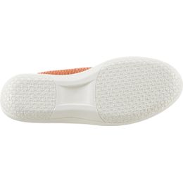 airsoft comfort+ Damen Slipper mit Wechselfu&szlig;bett, papaya, Gr&ouml;&szlig;e 36