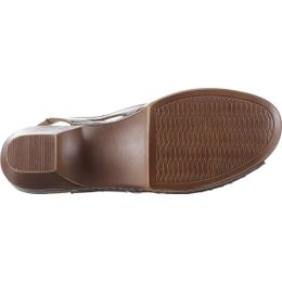 Gemini Damen Sandale mit Gummizug f&uuml;r leichten Einstieg, schoko, Gr&ouml;&szlig;e 41