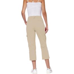 Heine Damen Cargohose, Braun, Gr. 34, 7/8-Hose, Material: Baumwolle