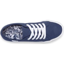 Lascana Damen Sneaker, Blau, Gr. 43, Sneakers & Schn&uuml;rer, Material: Textil