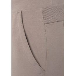 ELBSAND Damen Sweathose, Braun, Gr. S (36), Hosen, Material: Baumwolle