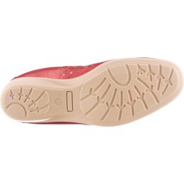 airsoft comfort+ Damen Ballerina, rot, Gr&ouml;&szlig;e 42