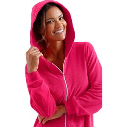 feel good Damen Bademantel, pink, Gr&ouml;&szlig;e 36/38