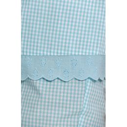 w&auml;schepur w&auml;schepur Damen Pyjama aus feinem Batist, aquamarin-wei&szlig;, Gr&ouml;&szlig;e 48/50