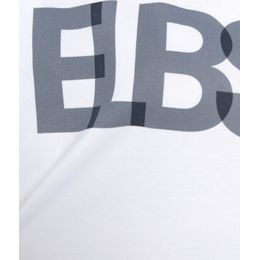 ELBSAND Damen 3/4-Arm-Shirt, bright white, Gr&ouml;&szlig;e L (40)