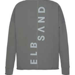 ELBSAND Damen Sweatshirt, gr&uuml;n, Gr&ouml;&szlig;e L (40)