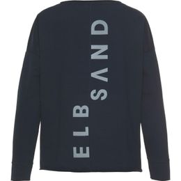 ELBSAND Damen Sweatshirt, marine, Gr&ouml;&szlig;e S (36)