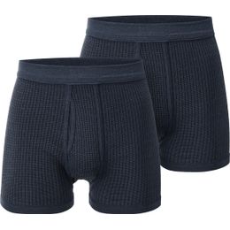 w&auml;schepur men Herren Hose kurz, marine-bedruckt, Gr&ouml;&szlig;e 9