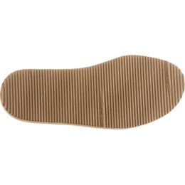 Heine Damen Pantoffel, Wei&szlig;, Gr. 40, Hausschuhe, Material: Textil