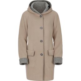 Heine Damen Kapuzenjacke, Grau, Gr. 21, &Uuml;bergangsjacken, Material: Polyester
