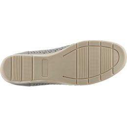 airsoft comfort+ Damen Ballerina, steingrau, Gr&ouml;&szlig;e 38