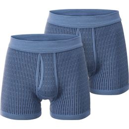 w&auml;schepur men Herren Hose kurz, hellblau-bedruckt, Gr&ouml;&szlig;e 9