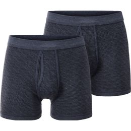 w&auml;schepur men Herren Hose kurz, marine-bedruckt, Gr&ouml;&szlig;e 8