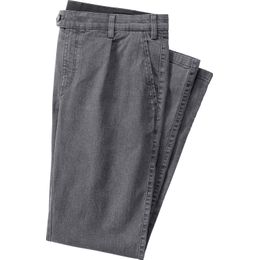 Marco Donati Herren Jeans mit Bundfalten, grau, Gr&ouml;&szlig;e 28