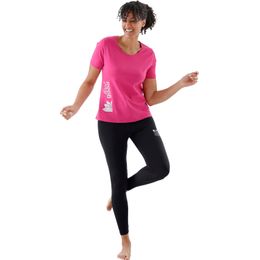 feel good Damen Leggings, schwarz, Gr&ouml;&szlig;e 52/54