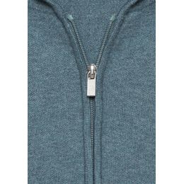 ELBSAND Damen Strickjacke, petrol, Gr&ouml;&szlig;e 32/34