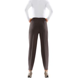 COME ON Damen Hose mit seitlichem Dehnbund, braun-meliert, Gr&ouml;&szlig;e 255