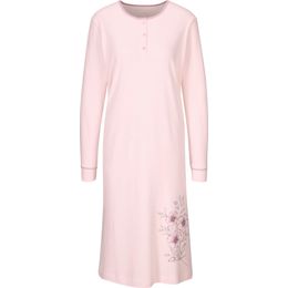 w&auml;schepur w&auml;schepur Damen Nachthemd, hellros&eacute;-mauve-bedruckt, Gr&ouml;&szlig;e 36/38