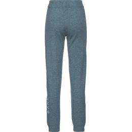 ELBSAND Damen Strickhose, petrol, Gr&ouml;&szlig;e 32/34