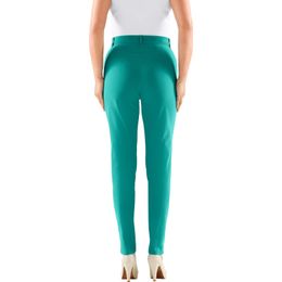 Damen Stretch-Hose, Gr&uuml;n, Gr. 80, Stehmann Comfort line, R&ouml;hrenhosen, Material: Viskose
