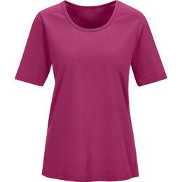 feel good Damen Shirt, malve, Gr&ouml;&szlig;e 48/50