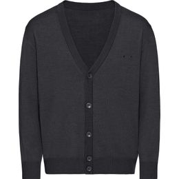 Marco Donati Damen Cardigan, anthrazit-meliert, Gr&ouml;&szlig;e 46
