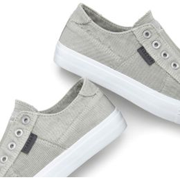ELBSAND Damen Sneaker, Grau, Gr. 43, Sneakers & Schn&uuml;rer, Material: Textil