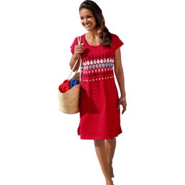 TopTen Top Ten Damen Sommerkleid im Doppelpack, marine + rot, Gr&ouml;&szlig;e 36/38