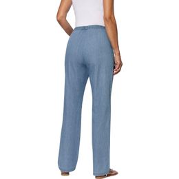 WITT Damen Jeans mit weitem Bein, blue-bleached, Gr&ouml;&szlig;e 24