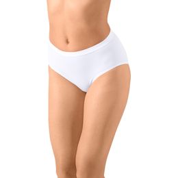 Speidel Damen Slip mit Schriftzug am Bund, wei&szlig;, Gr&ouml;&szlig;e 38