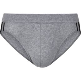Schiesser Herren Slip, grau-meliert, Gr&ouml;&szlig;e 10