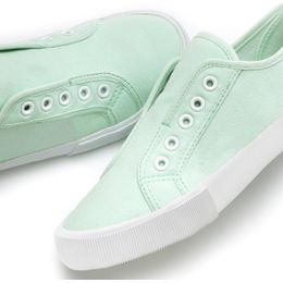 Lascana Damen Sneaker, Blau, Gr. 44, Sneakers & Schn&uuml;rer, Material: Textil
