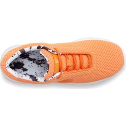active by Lascana LASCANA ACTIVE Damen Sneaker, Orange, Gr. 40, Sneakers & Schn&uuml;rer, Material: Textil