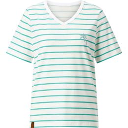 Heine Damen Shirt, Blau, Gr. 54, T-Shirts, 100% Baumwolle