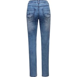 WITT Damen Jeans in Baumwoll-Stretch-Qualit&auml;t, blue-stone-washed, Gr&ouml;&szlig;e 48