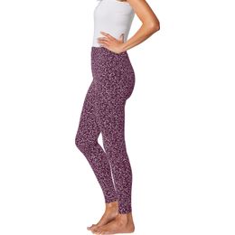 WITT Damen Leggings mit Dehnbund, bordeaux, Gr&ouml;&szlig;e 20/21