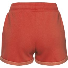Lascana Damen Sweatshorts, rotbraun, Gr&ouml;&szlig;e 32/34