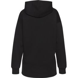Lascana Damen Hoodie, schwarz, Gr&ouml;&szlig;e 32/34