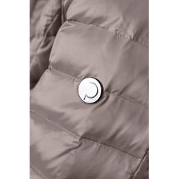 CREATION L PREMIUM Witt Damen Leichtdaunenjacke mit Pack-away-Beutel f&uuml;r unterwegs, taupe-hellgrau, Gr&ouml;&szlig;e 38