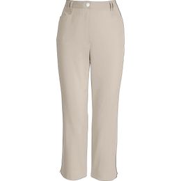 COSMA Damen 7/8-Hose schmutzabweisend und knitterarm, stein, Gr&ouml;&szlig;e 50