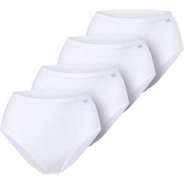 Speidel Damen H&uuml;ftslip mit elastischen Abschl&uuml;ssen, wei&szlig;, Gr&ouml;&szlig;e 46