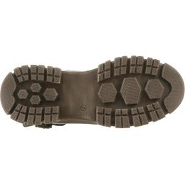Andrea Conti Schn&uuml;rstiefelette, Gr&uuml;n, Gr. 40, Damen, Stiefeletten, Material: Rindsleder