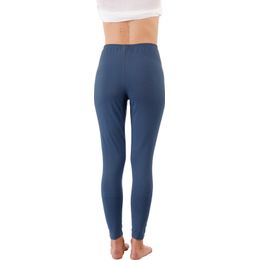 WITT Damen Leggings in Stretch-Qualit&auml;t, marine + marine-bedruckt, Gr&ouml;&szlig;e 48