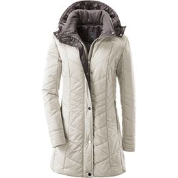 WITT Damen Steppjacke in Microfaser-Qualit&auml;t, pflegeleicht, ecru, Gr&ouml;&szlig;e 21