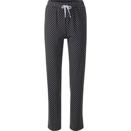 w&auml;schepur w&auml;schepur Damen Schlafanzug, Schwarz, Gr. 40/42, Pyjamas, Material: Baumwolle
