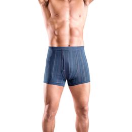 KINGsCLUB Herren Hose kurz, blau-bedruckt, Gr&ouml;&szlig;e 9