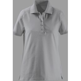 Heine Damen Poloshirt, Grau, Gr. 44, T-Shirts, 100% Baumwolle