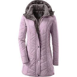 WITT Damen Steppjacke in Microfaser-Qualit&auml;t, pflegeleicht, altros&eacute;, Gr&ouml;&szlig;e 40